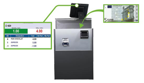 Rendu de Monnaie Intelligent | Sécurité et Simplicité